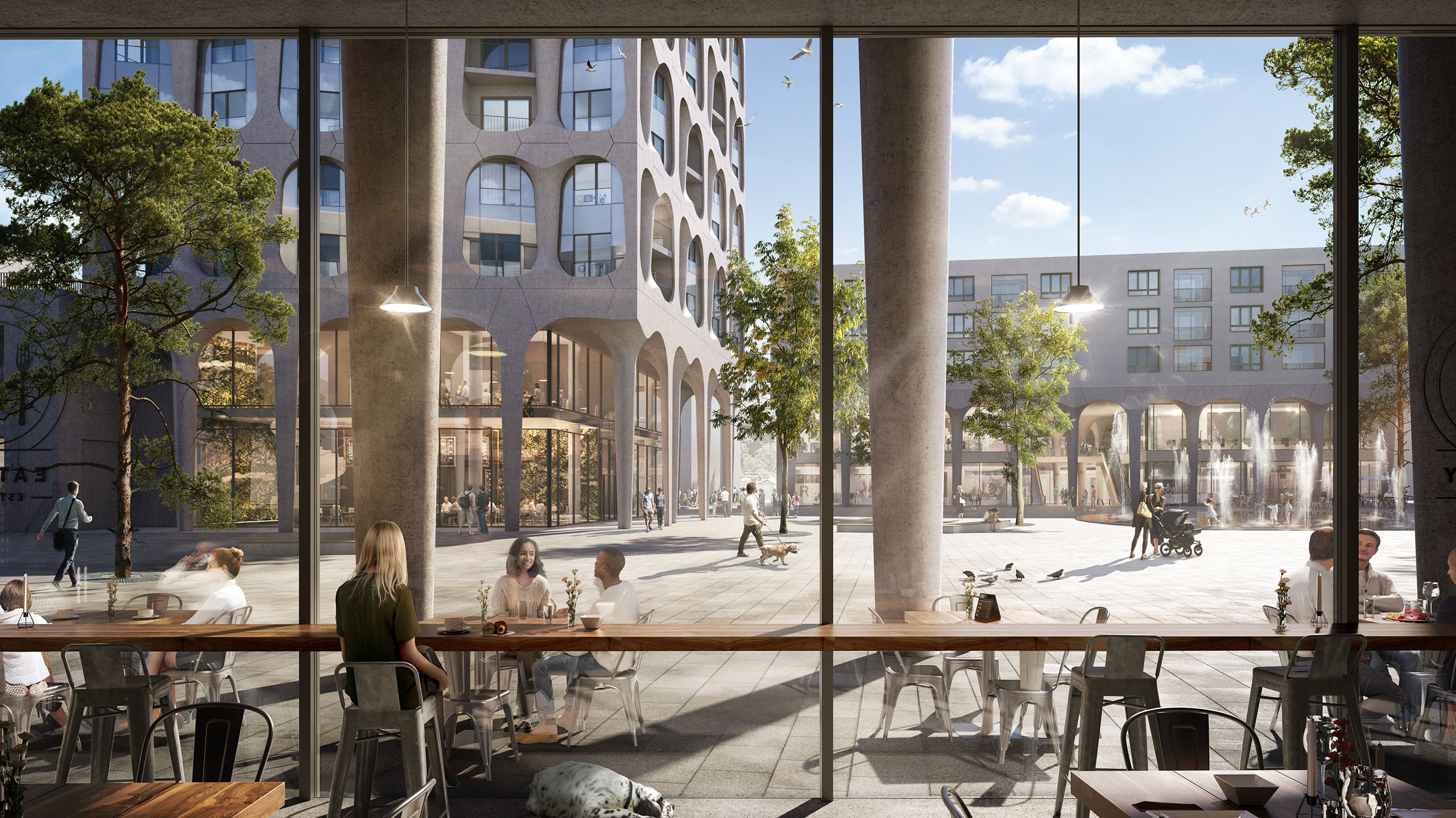 Stadtteilzentrum München Freiham | DAY & LIGHT LICHTPLANUNG